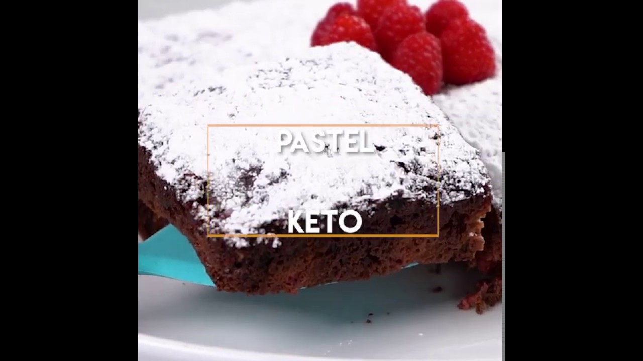 ¿Cómo preparar un pastel Keto de chocolate con frambuesa? - YouTube