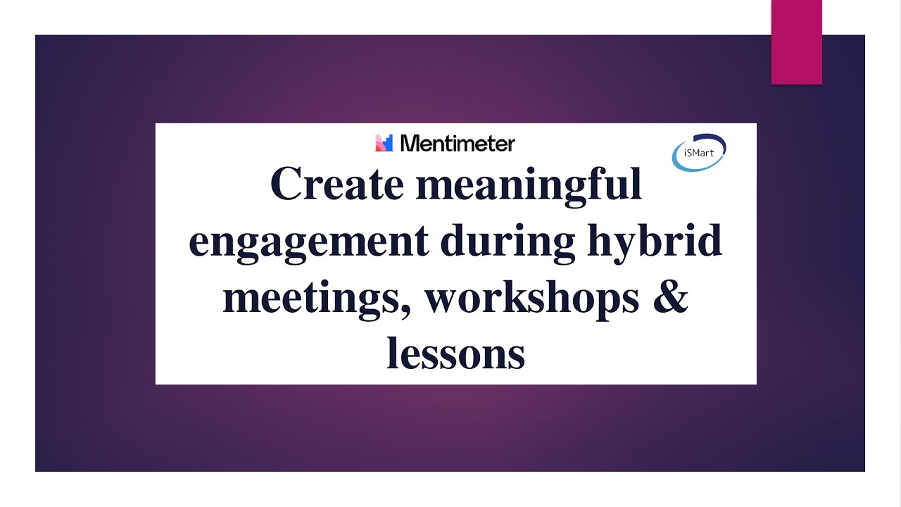 Online Quiz Platform-Mentimeter User Guideline and Demo - YouTube