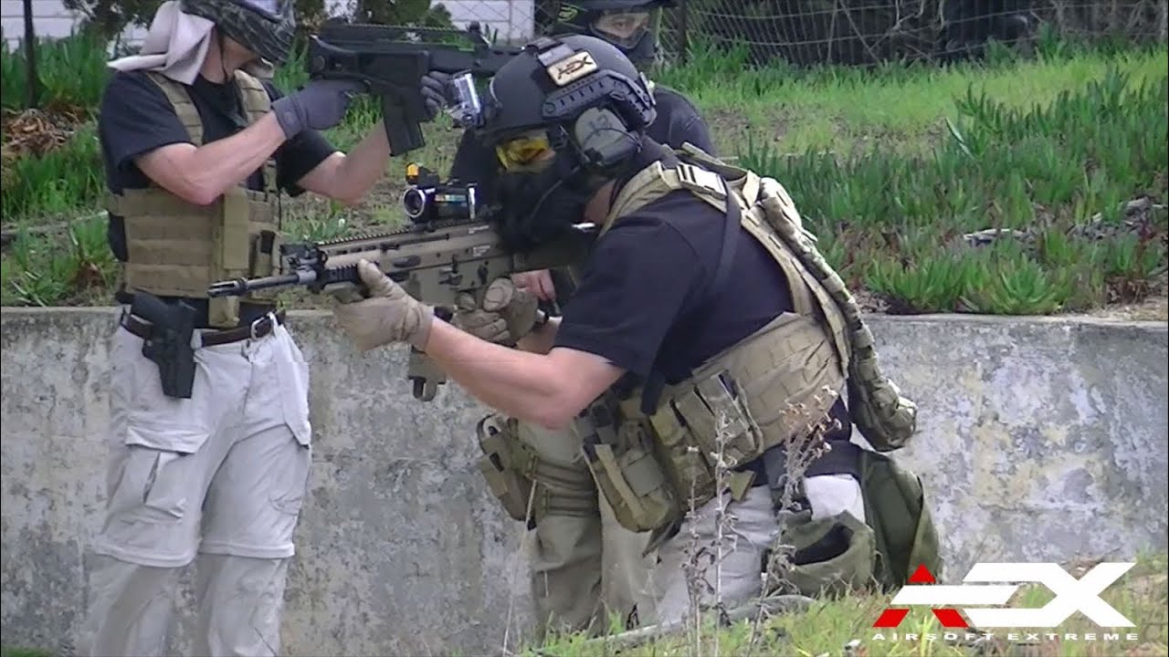 Tokyo Marui MK16 MOD 0 - AEX Skirmish Report - YouTube