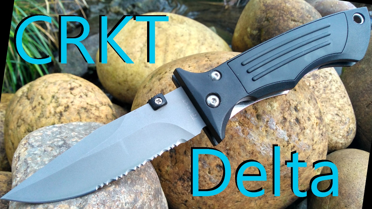 The CRKT Delta - full size tactical folder, one of the first of its ...