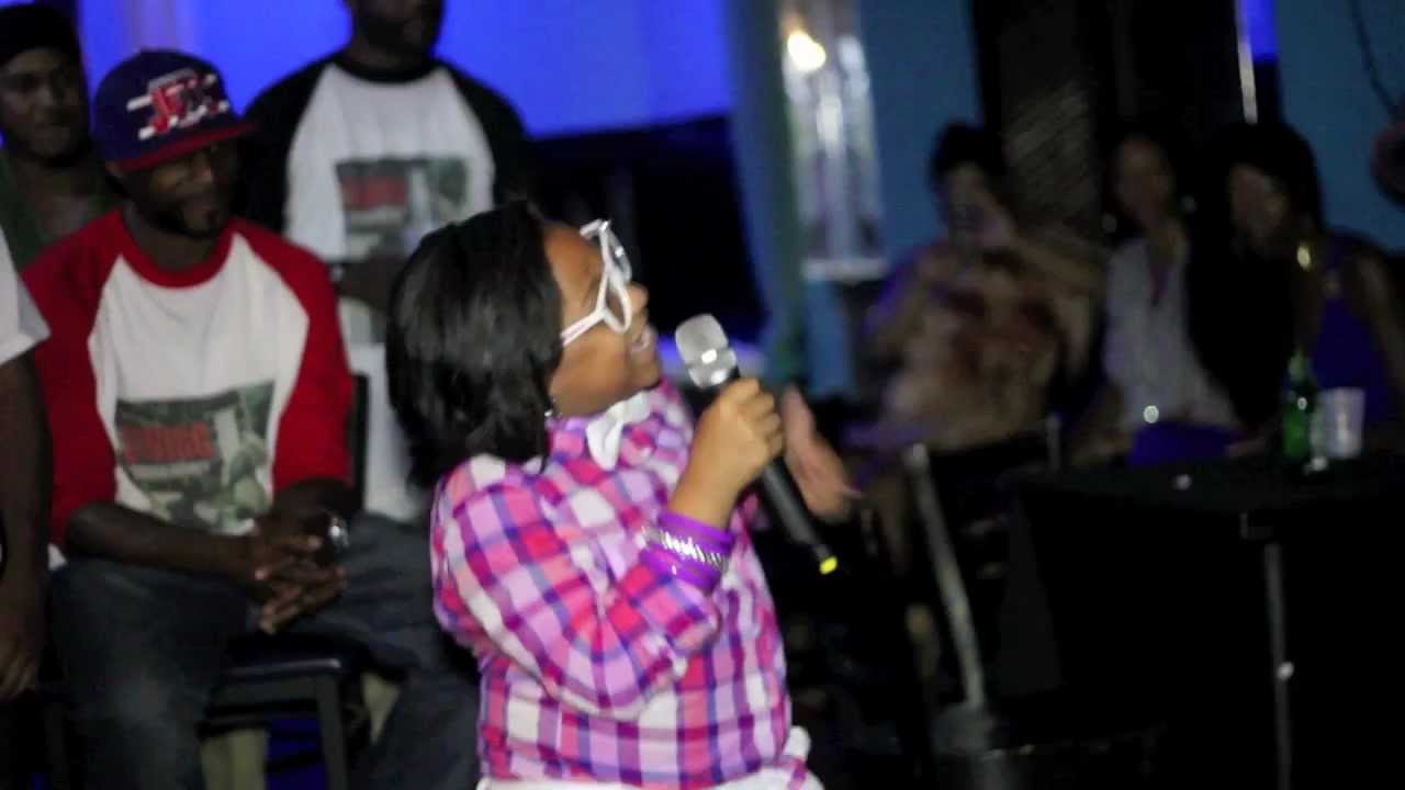 BABY BOSS (9 year old female rapper performing live @paradigm) VA - YouTube