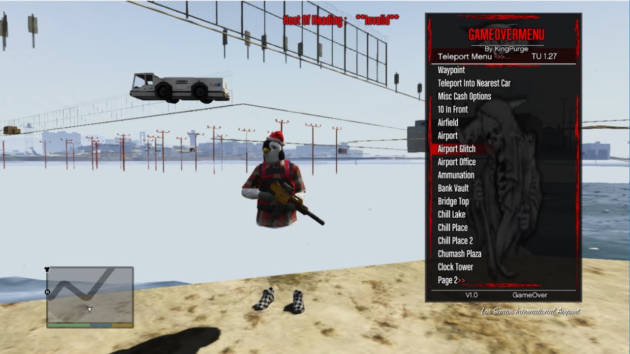 [TU27] GTA 5 | Gameover Mod Menu Showcase | Xenia-Canary - YouTube