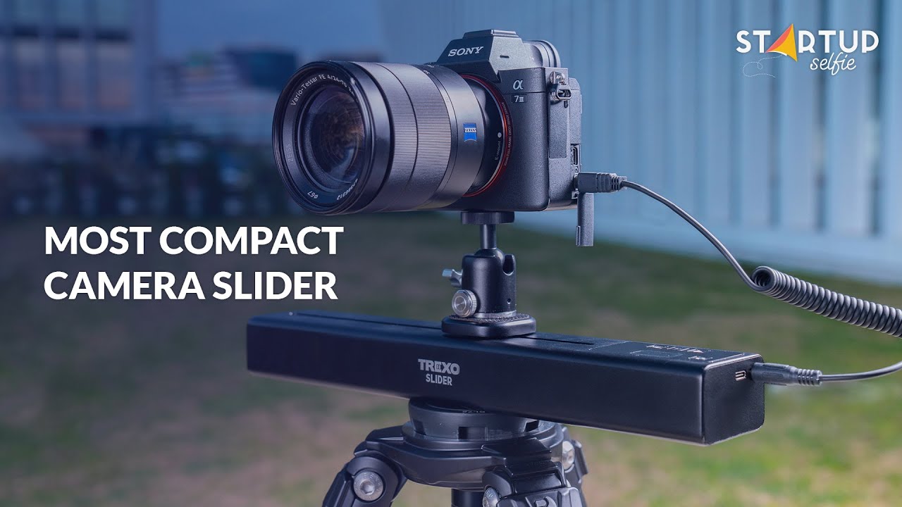 World’s most compact camera slider with Pan and Tilt add-ons - YouTube