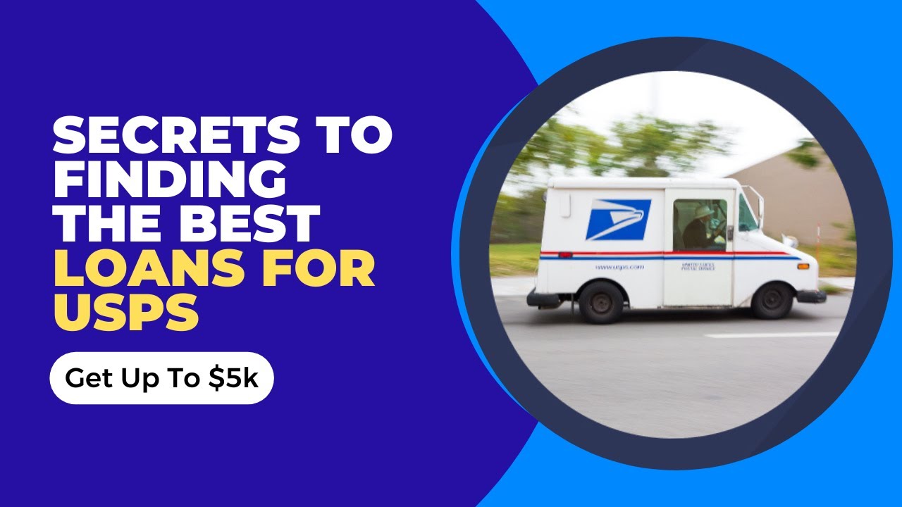 Best Loans for USPS (Postal) Borrow Up to $5,000 – CreditsBox.com - YouTube