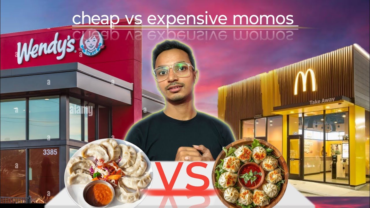 Cheap vs expensive momos - YouTube