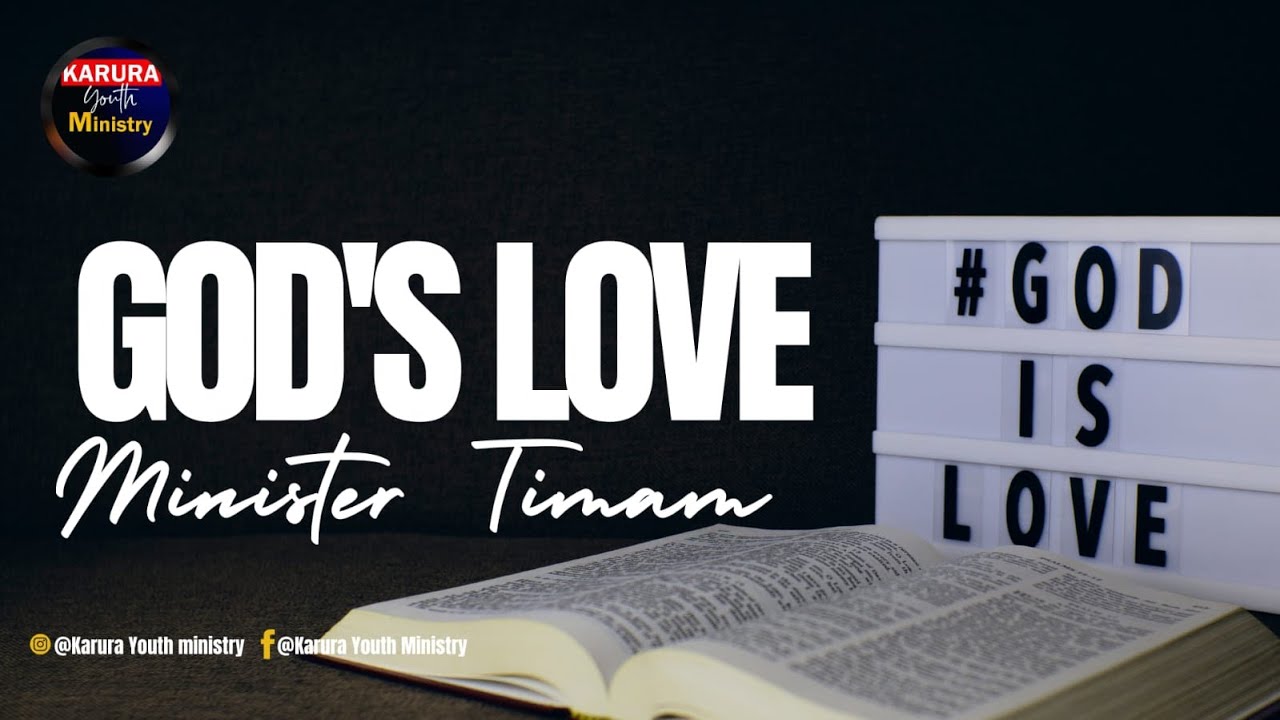 God's Love-Minister Timam Evans - YouTube
