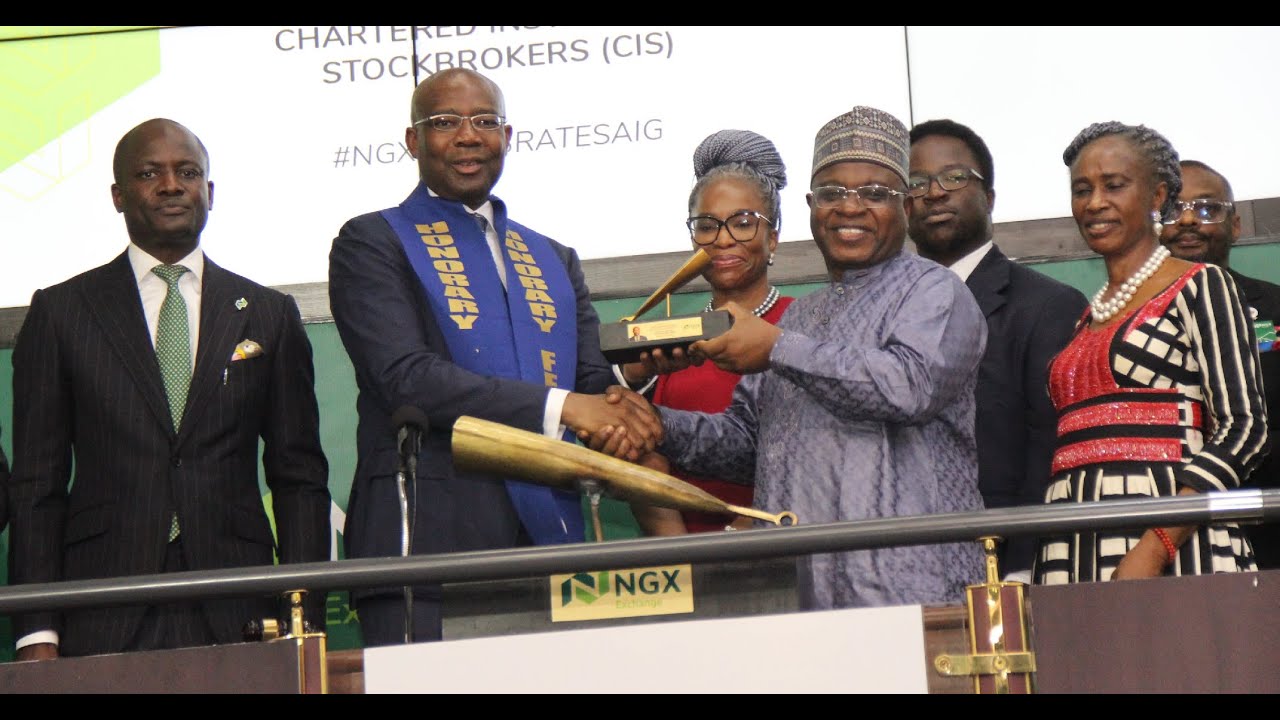 NGX Closing Gong Ceremony: Aigbojie Aig-Imoukhuede Honored as Honorary ...