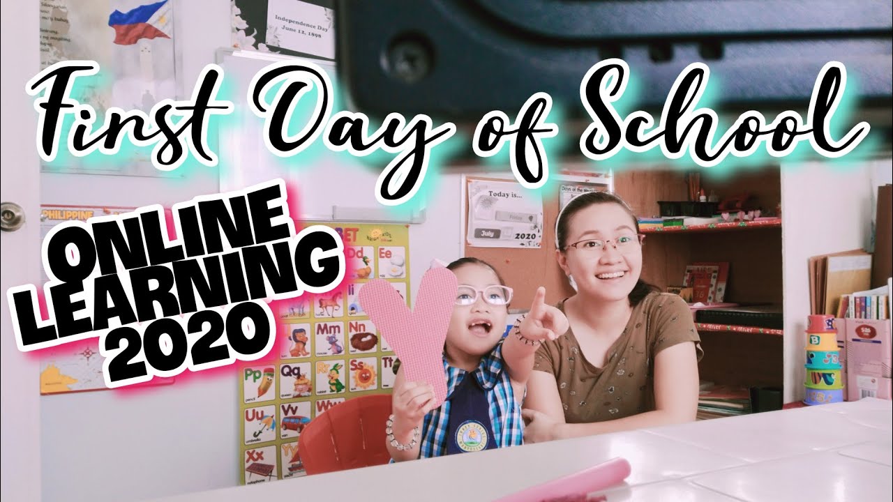 WHAT IS IT LIKE? FIRST DAY OF SCHOOL 2020 | ONLINE LEARNING PHILIPPINES ...