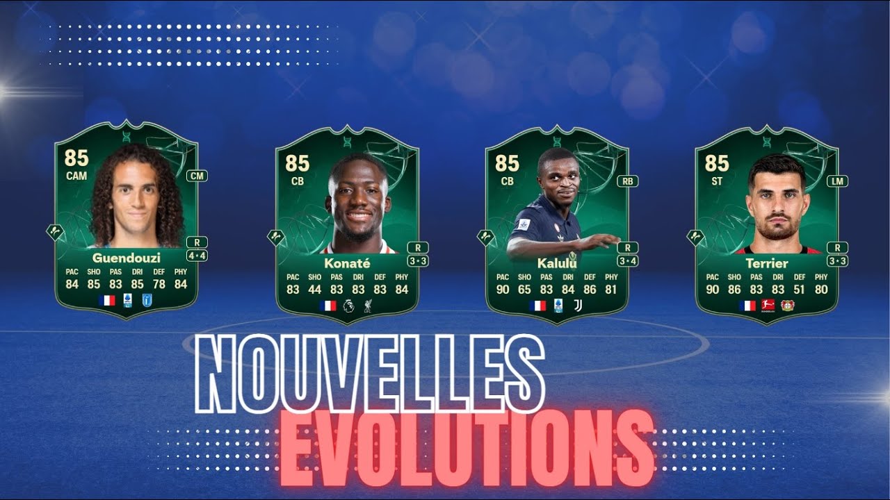 LES MEILLEURES CARTES 🔥 POUR L'EVO LES BLEUS SUR EA FC 25 ! FC 25 ...
