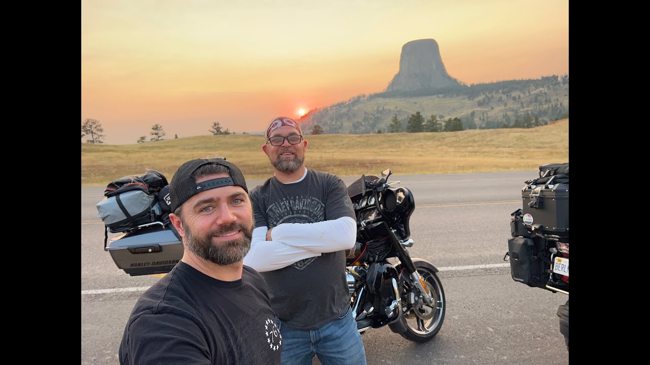 2022 American Road Trip ( 2021 BMW R1250 GSA & 2015 Harley-Davidson ...