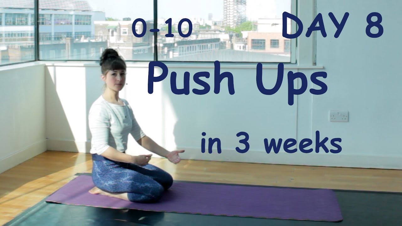 0-10 Push Ups 🏋️‍♀️ | DAY 8 - The mechanics of pushing the floor away ...
