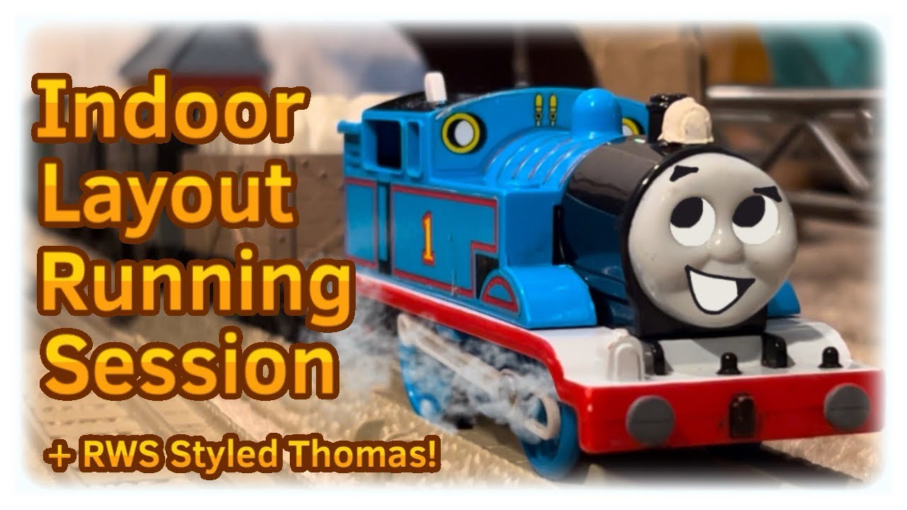 Thomas & Friends TrackMaster/Tomy: Indoor Layout Running Session ...