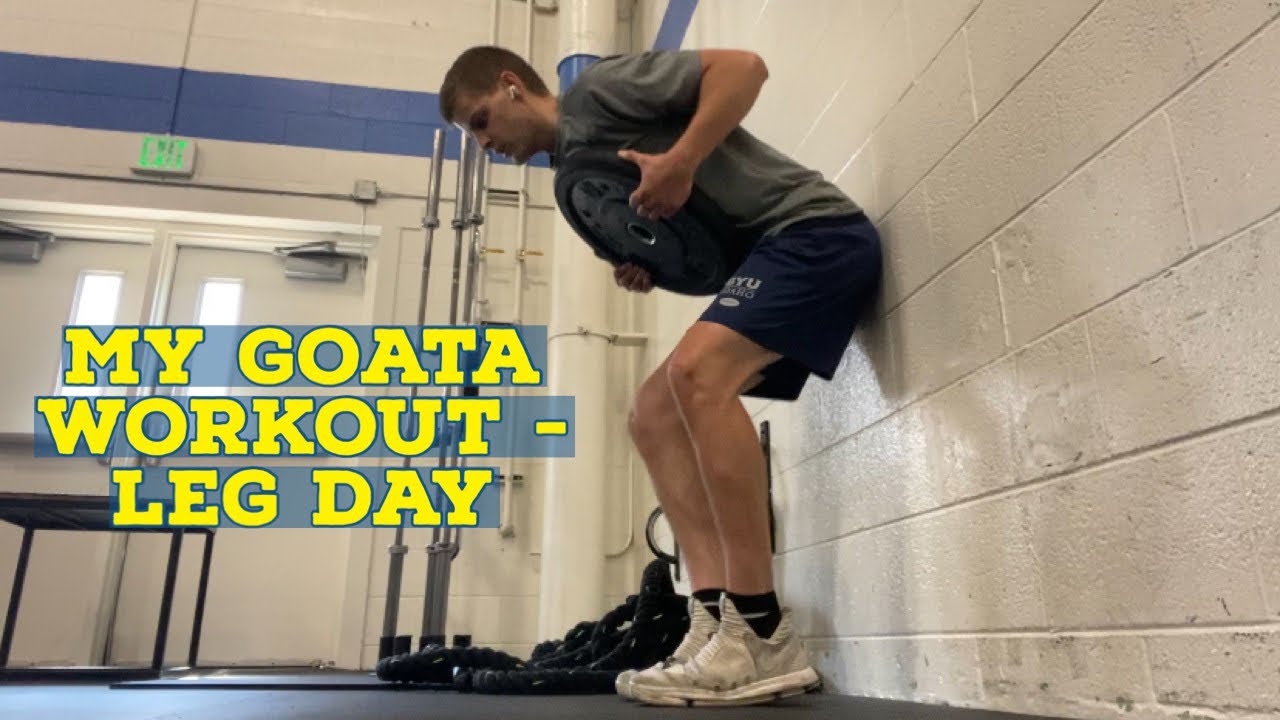 One of My GOATA Workouts - YouTube