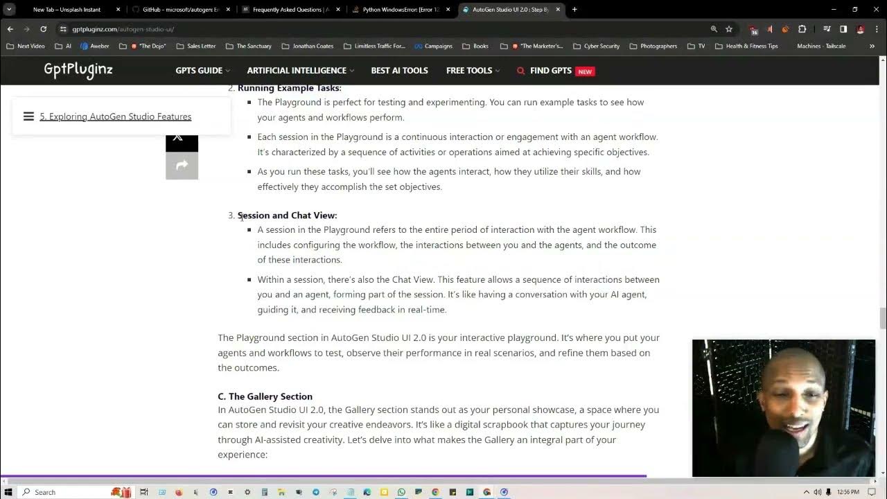 How to Install & Run Autogen Studio 2.0 w/ Anaconda & Walkthrough of the Web UI + Local LLM ...