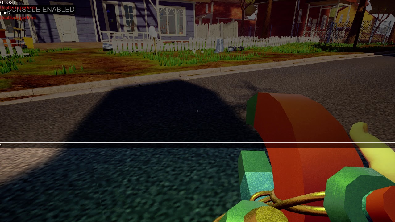 Weird green cube in Hello Neighbor - YouTube