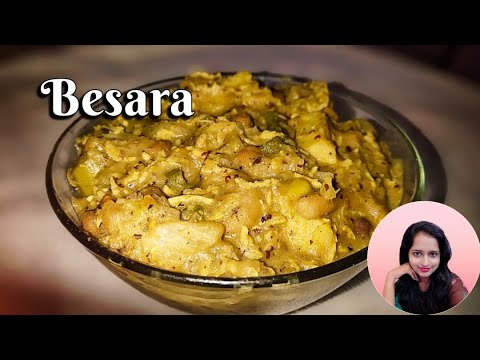 ପୁରୀ ମନ୍ଦିର ବେସର ( Besara Recipe ) | Mustard Paste Mix Veg ( Puri ...