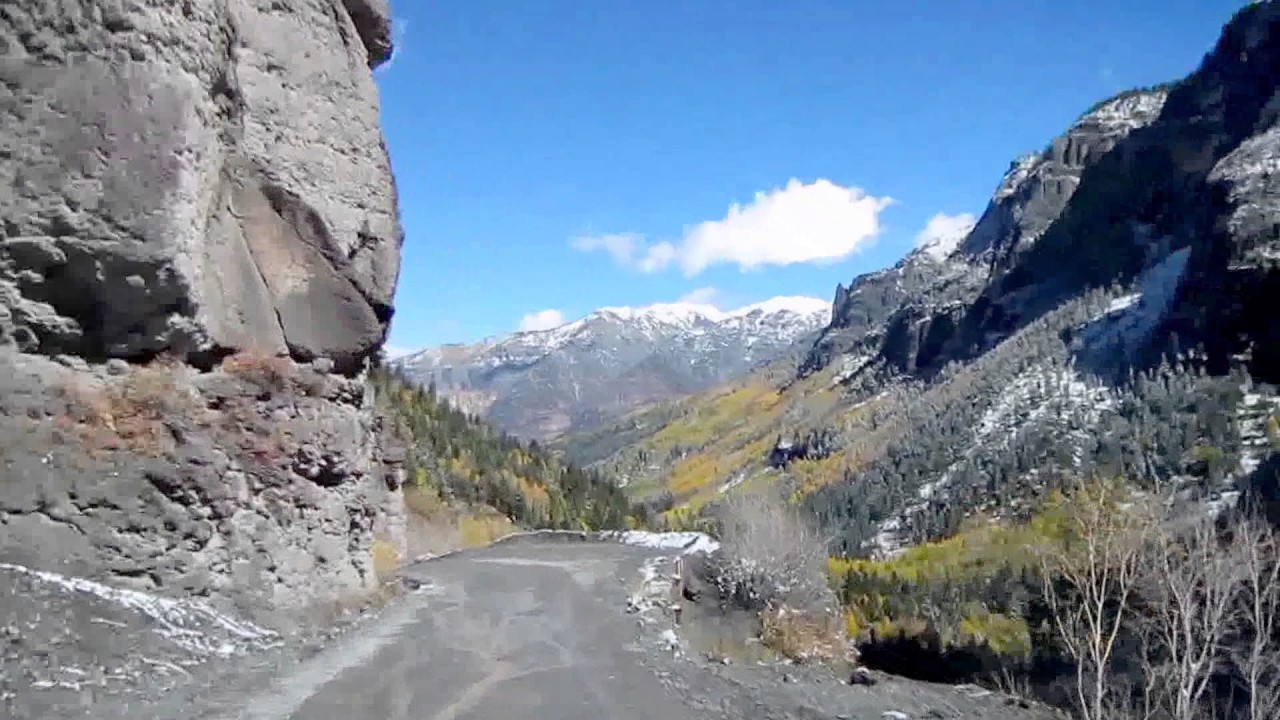 Bird Camp Rd outside Ouray, CO - YouTube