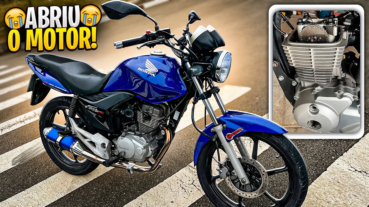 ABRI O MOTOR DA FAN 190 MIX EM CASA - FOLGA DE VALVULAS - YouTube