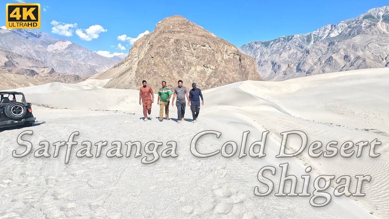 World's coldest desert Sarfaranga Cold Desert Shigar | Jeep Travel at ...