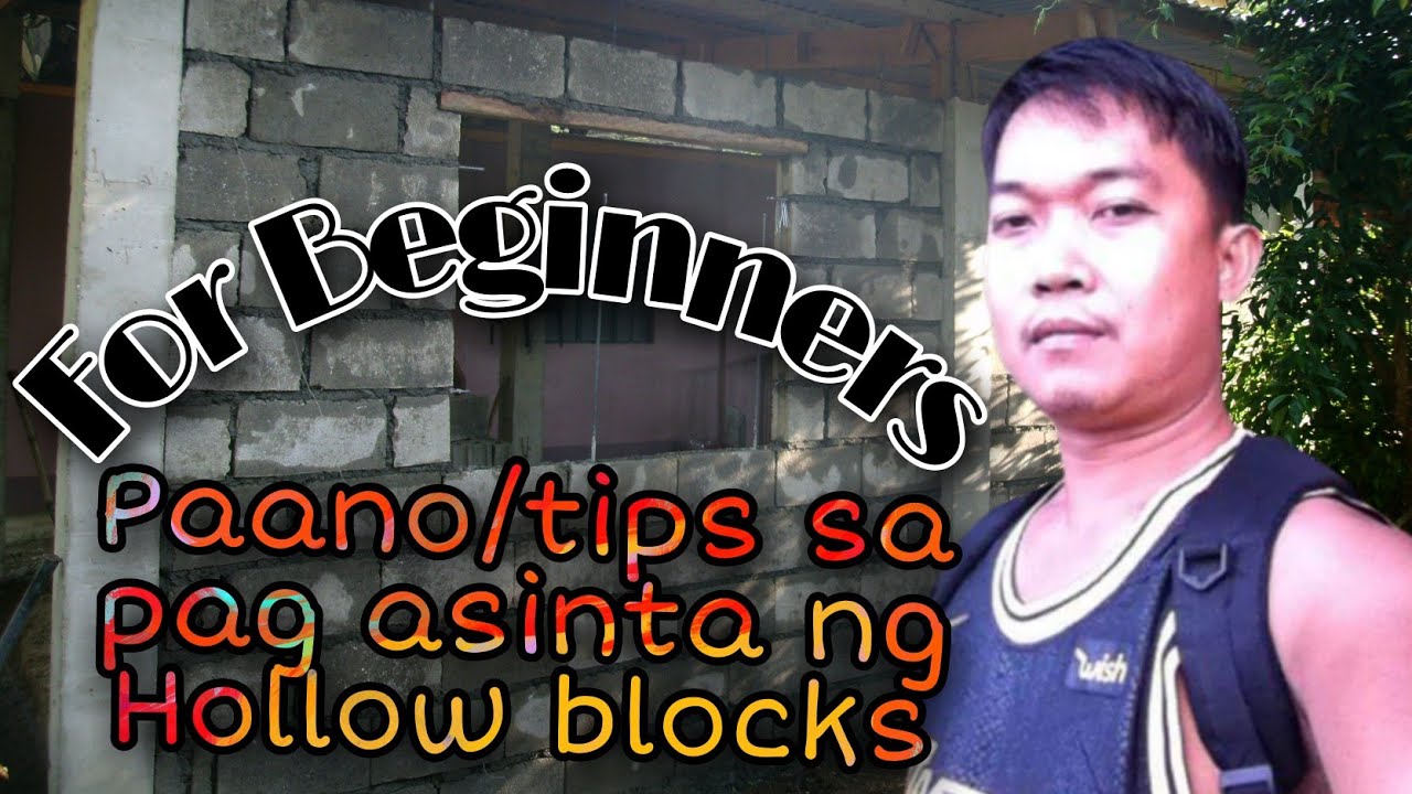 Paano/tips sa pag asinta/Pag lay out ng Hollow Blocks (For Beginners ...