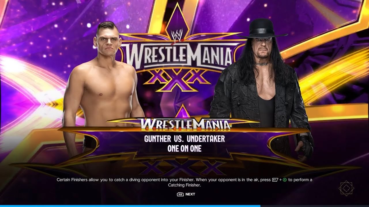 WWE 2K24: Gunther Vs The Undertaker - YouTube