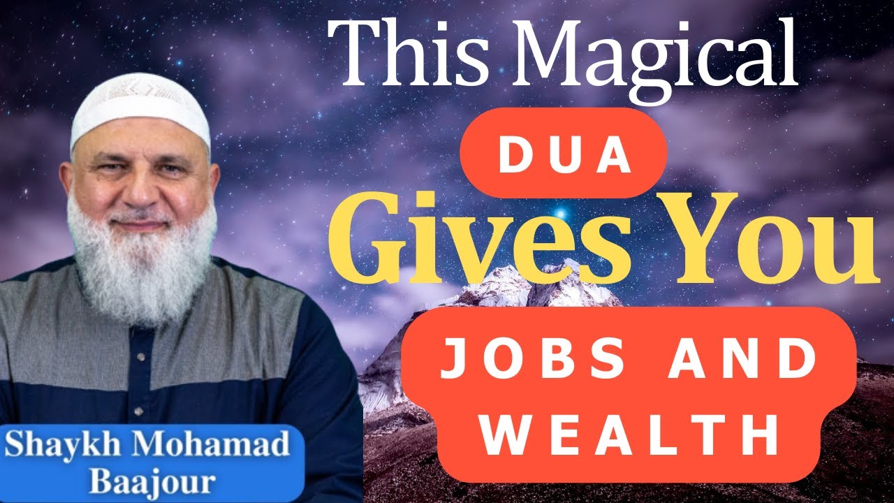 This Beautiful Dua Will Help You Get Jobs And Money - YouTube