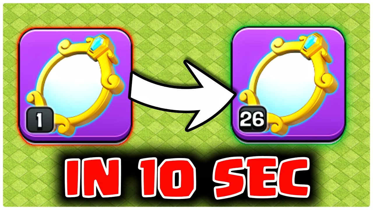 Maxing New Equipment Magic Mirror...........Clash of Clans - YouTube