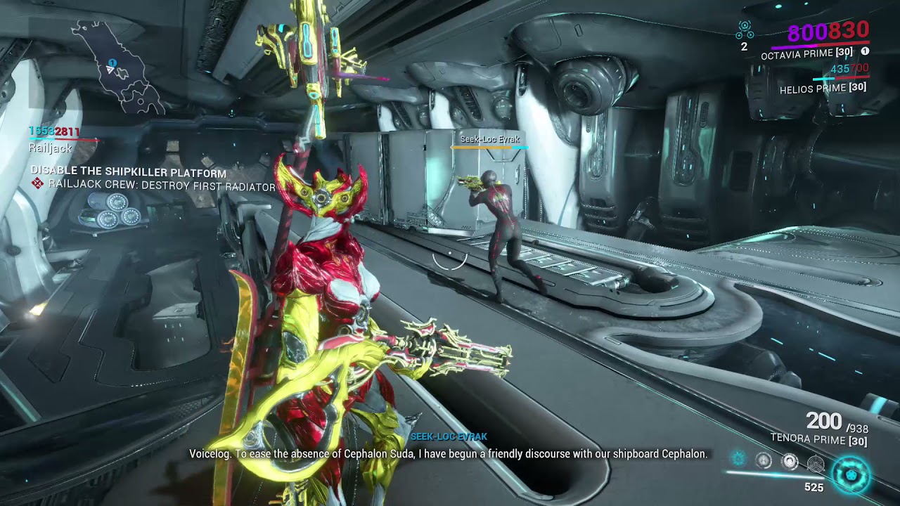 "Seek-Loc Evrak likes Cephalon Cy" - Warframe - YouTube