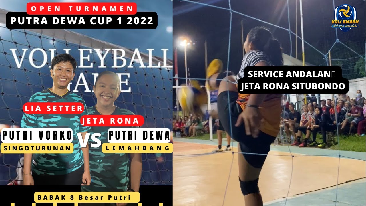 PUTRI DEWA VS VORKO JETA RONA FULL SAWER LAGI !!! | PUTRA DEWA CUP ...