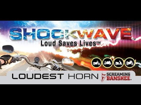 Screaming Banshee Shockwave Horn Installation - YouTube