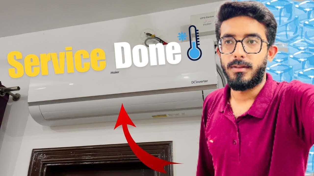 AC Ki Service Ho Gai | Ab Thandi Hawa Ay Gi 😂| Syed Ali Daily Vlogs ...