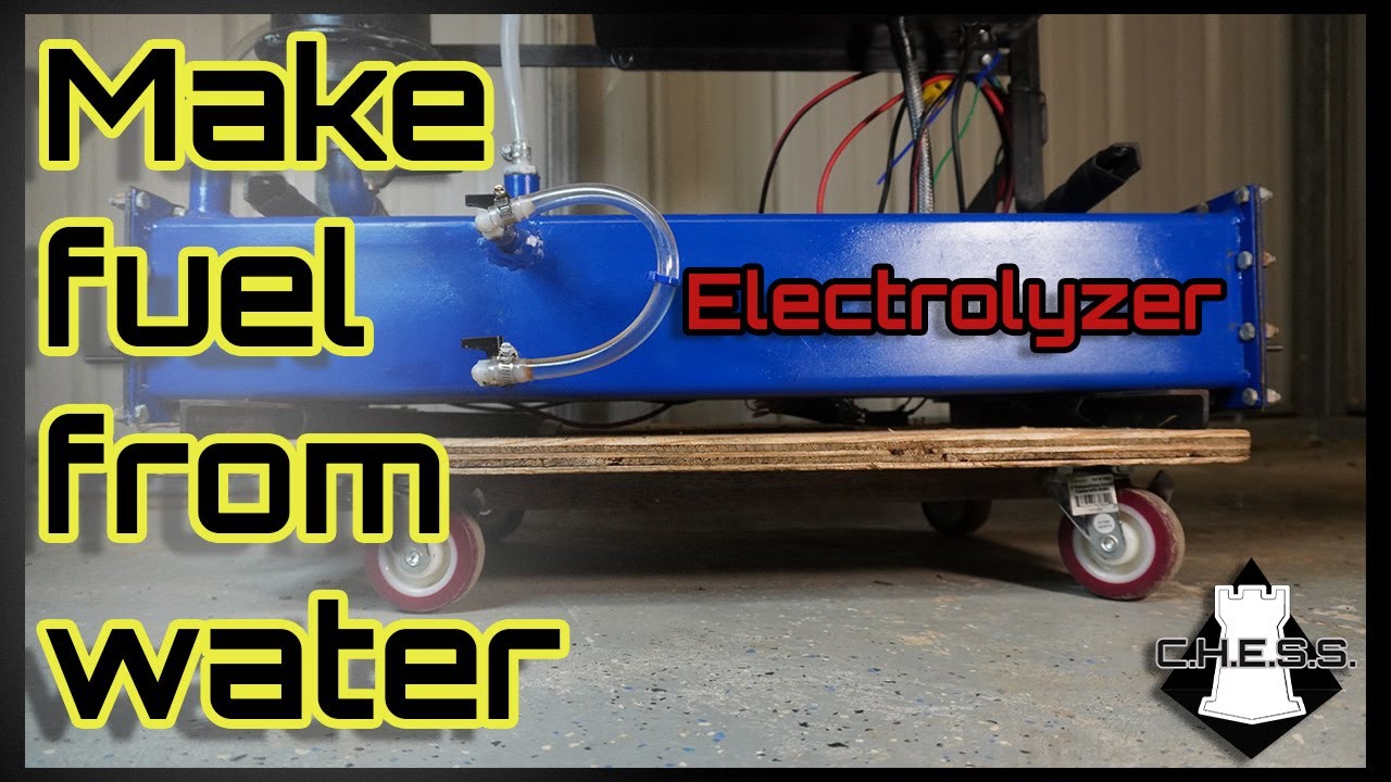 [Water engine system] our Electrolyzer build! - YouTube
