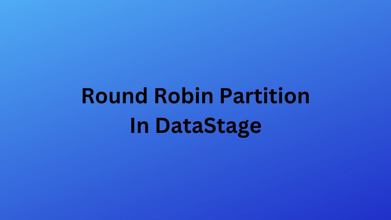 We Can t Remove Duplicates By Using Round Robin Partition In DataStage We Can t Remove Duplicates By Using Round Robin Partition In DataStage