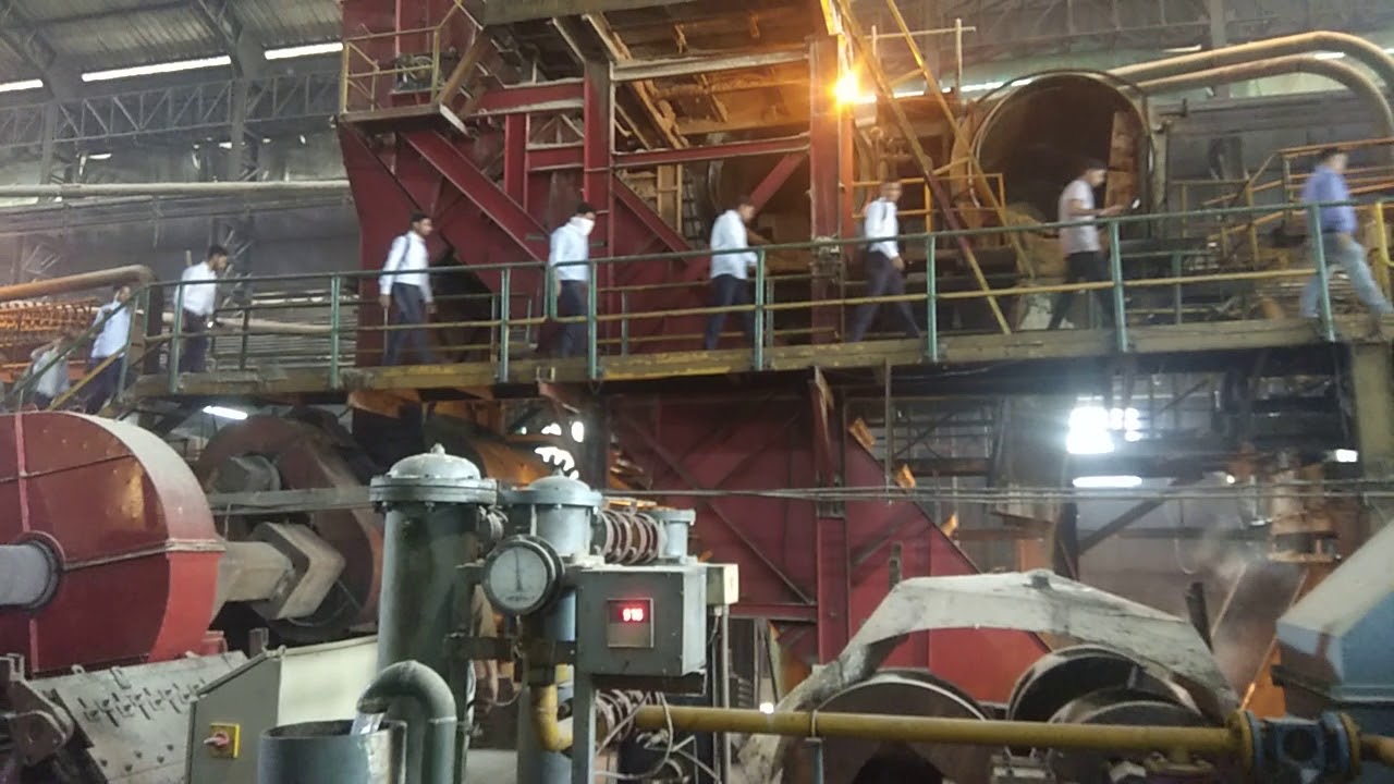 Triveni Sugar Mill industrial visit - YouTube