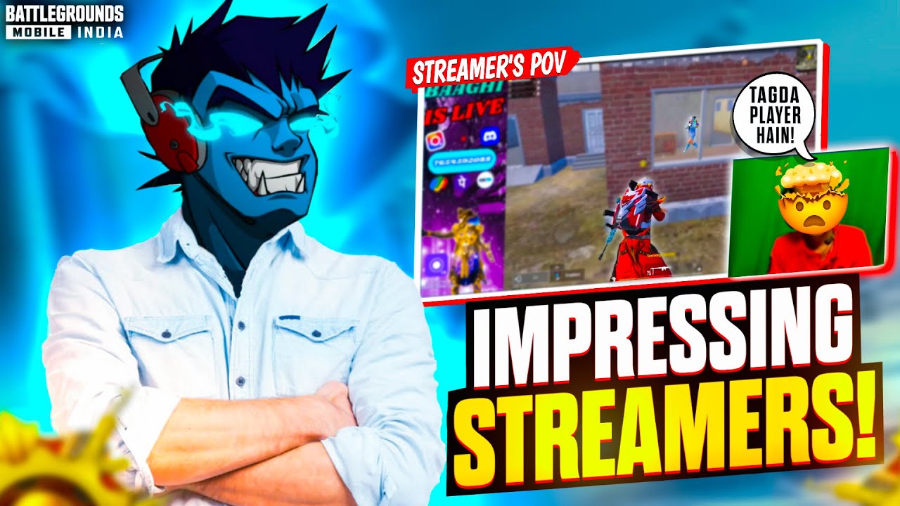 Impressing Streamer with 3-Finger Skills!🌚🔫 - YouTube