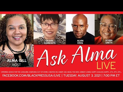ASK ALMA — LIVE! TUES. 8.3.21 7PM ET - YouTube