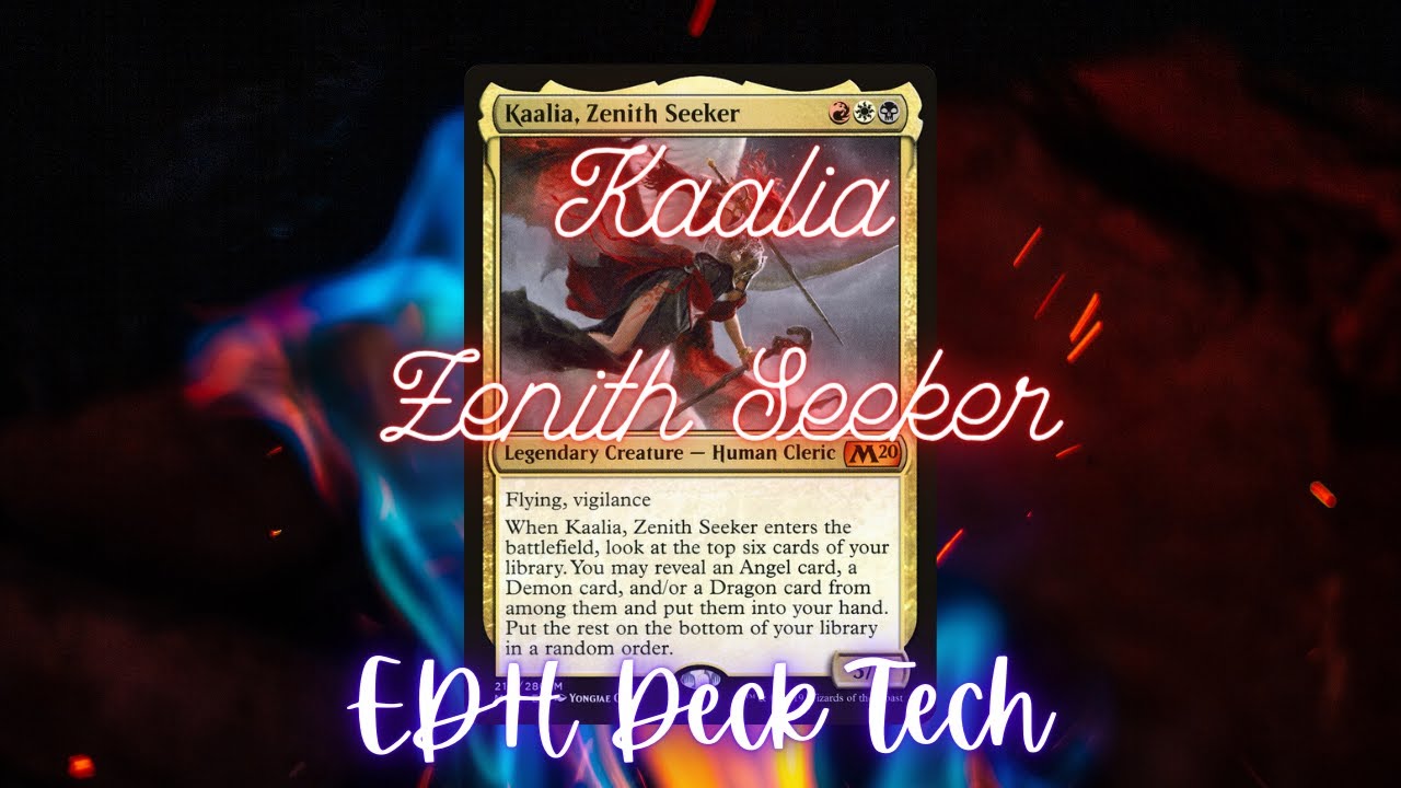 Homebrew EDH Episode 21 | Top-Deck Roulette | Kaalia, Zenith Seeker EDH Deck Tech - YouTube