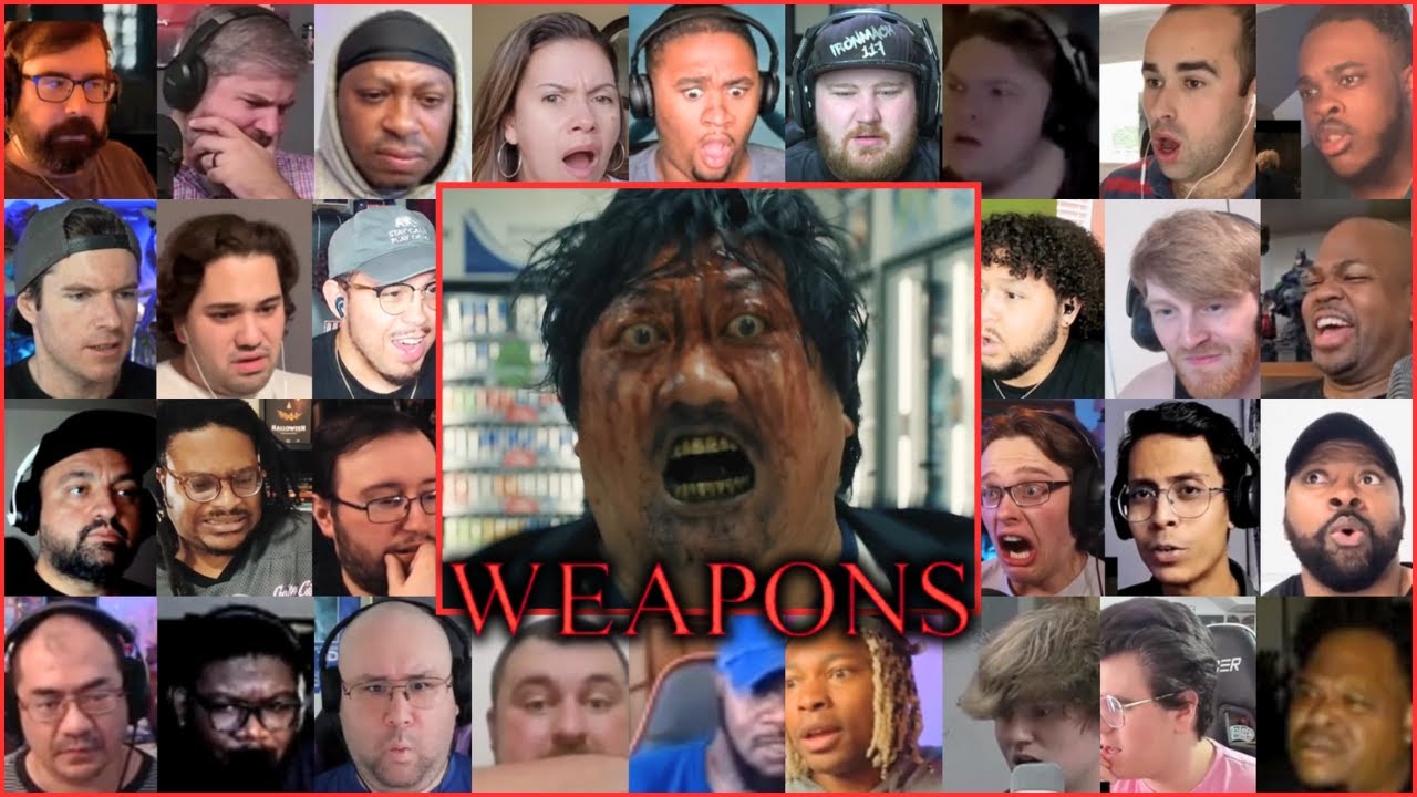WEAPONS Official Trailer 2 Reaction Mashup | WEAPONS Reaction Mashup ...