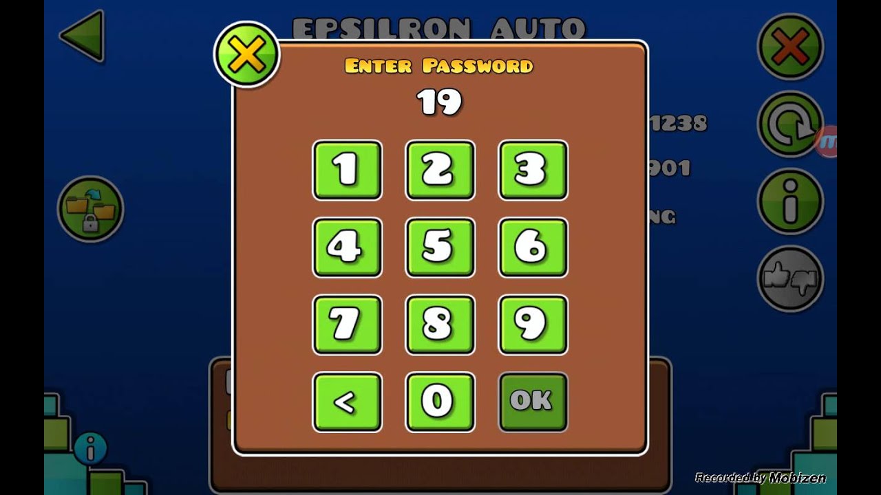 Geometry dash password 3 - YouTube