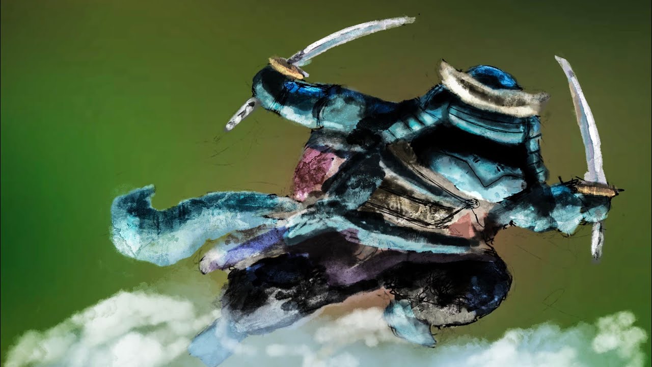 Pokémon Fan Art: Samurai Squirtle - YouTube
