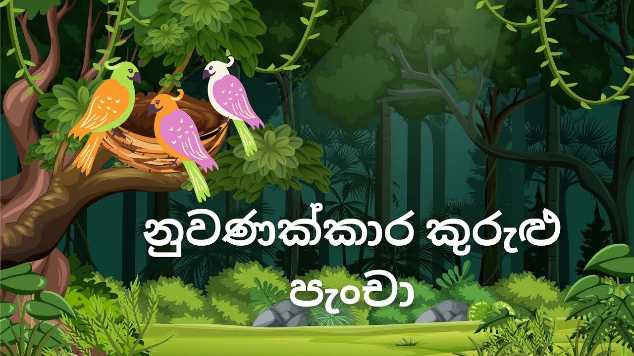 නුවණක්කාර කුරුළු පැංචා | lama kathanadara sinhala | කතන්දර | kathandara ...
