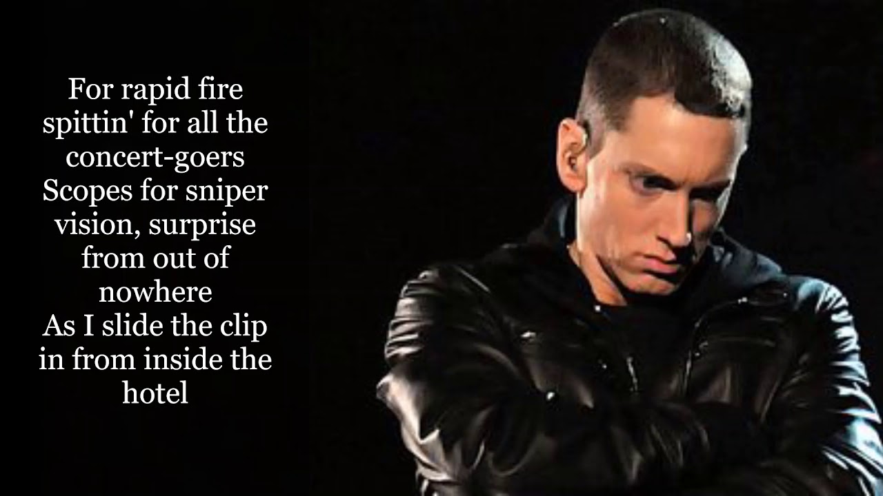 Eminem Darkness lyrics - YouTube