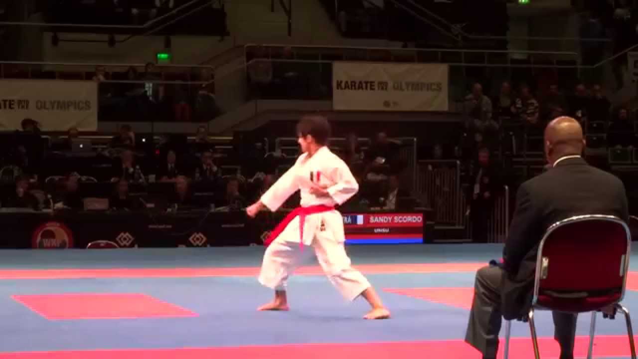 Sandy SCORDO Female Kata Final - 2014 World Karate Championships ...