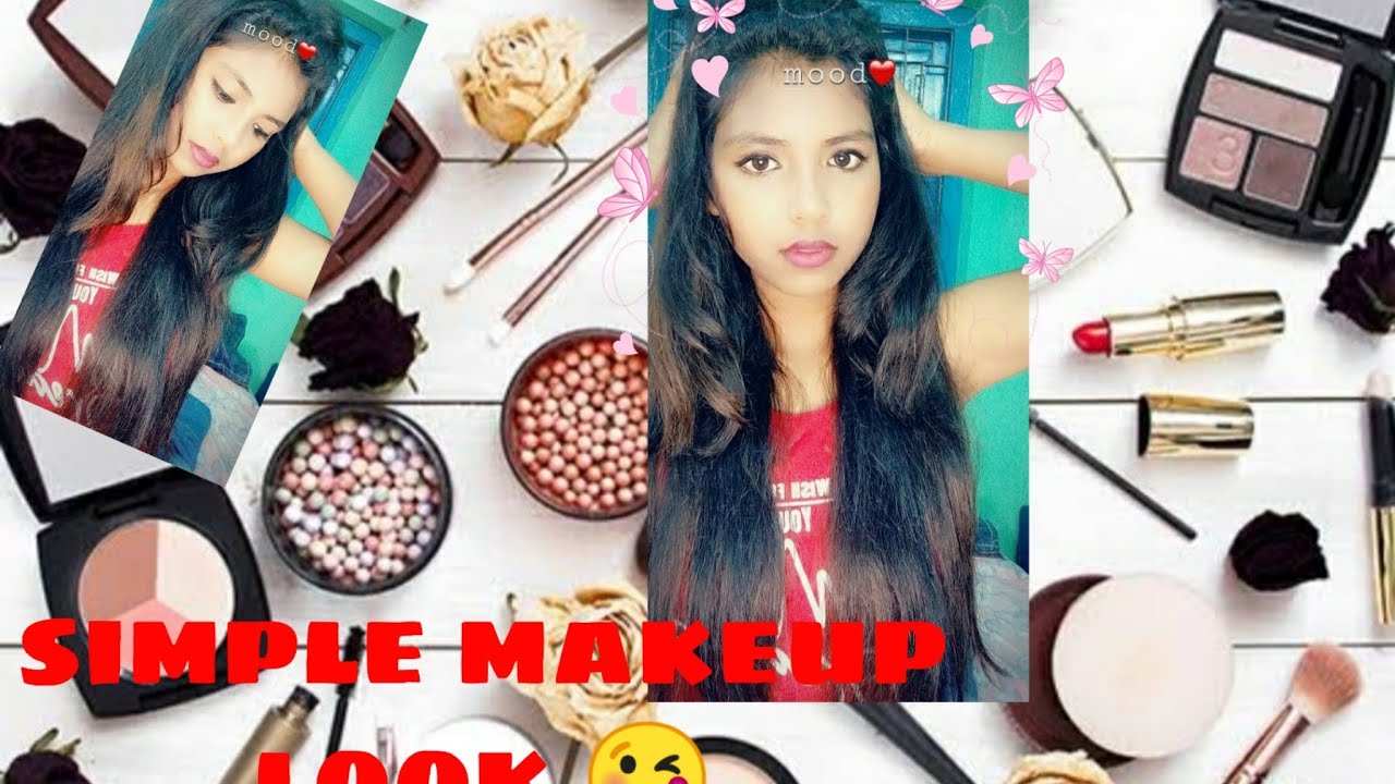 Simple makeup tutorial//daily wear//.. - YouTube