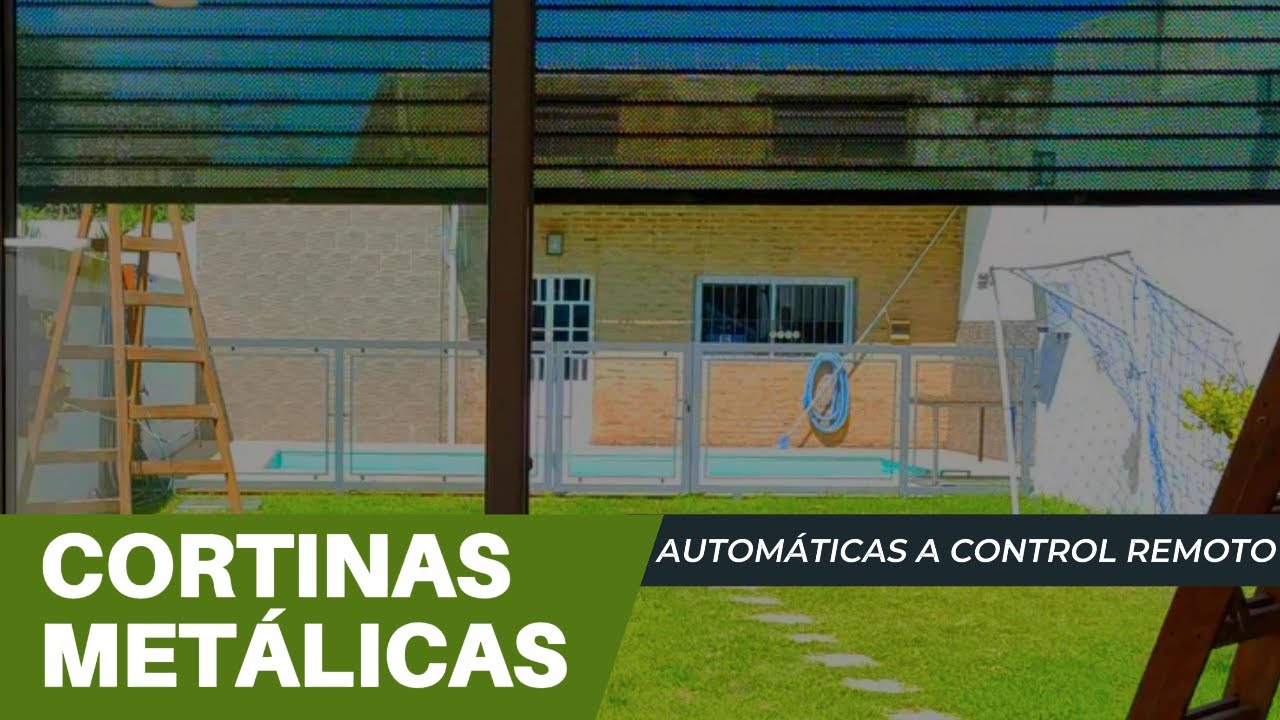 Cortinas Metálicas para Casas Microperforada y Automática - Fabricación ...