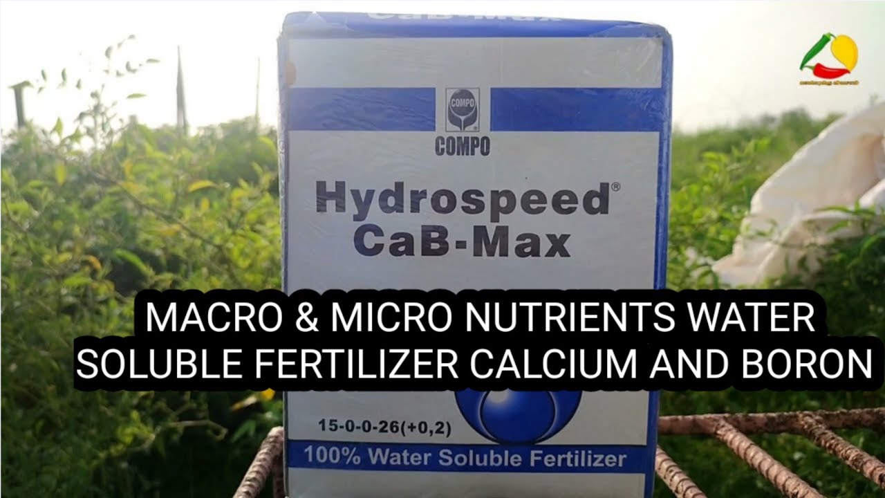 COMPO CaB-MAX Fertilizer for Drip irrigation and Spraying | Calcium and ...