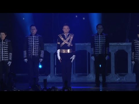 Alibaba's Jack Ma does Michael Jackson dance routine