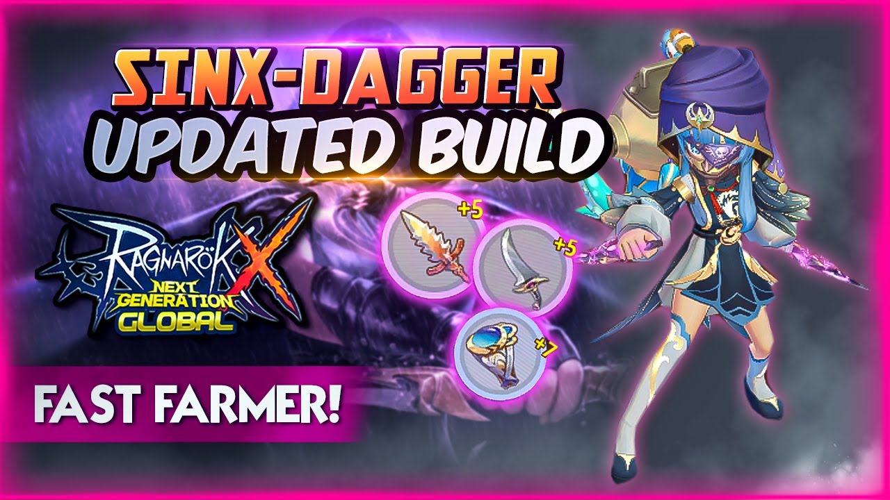 [ROX GLOBAL] Assassin Cross Dagger Updated Build (Character Progression ...