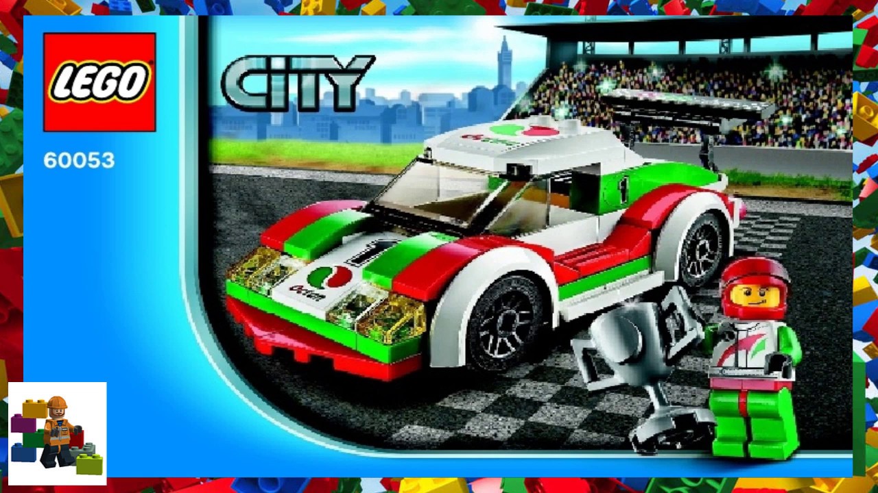 LEGO instructions - City - Traffic - 60053 - Race Car - YouTube