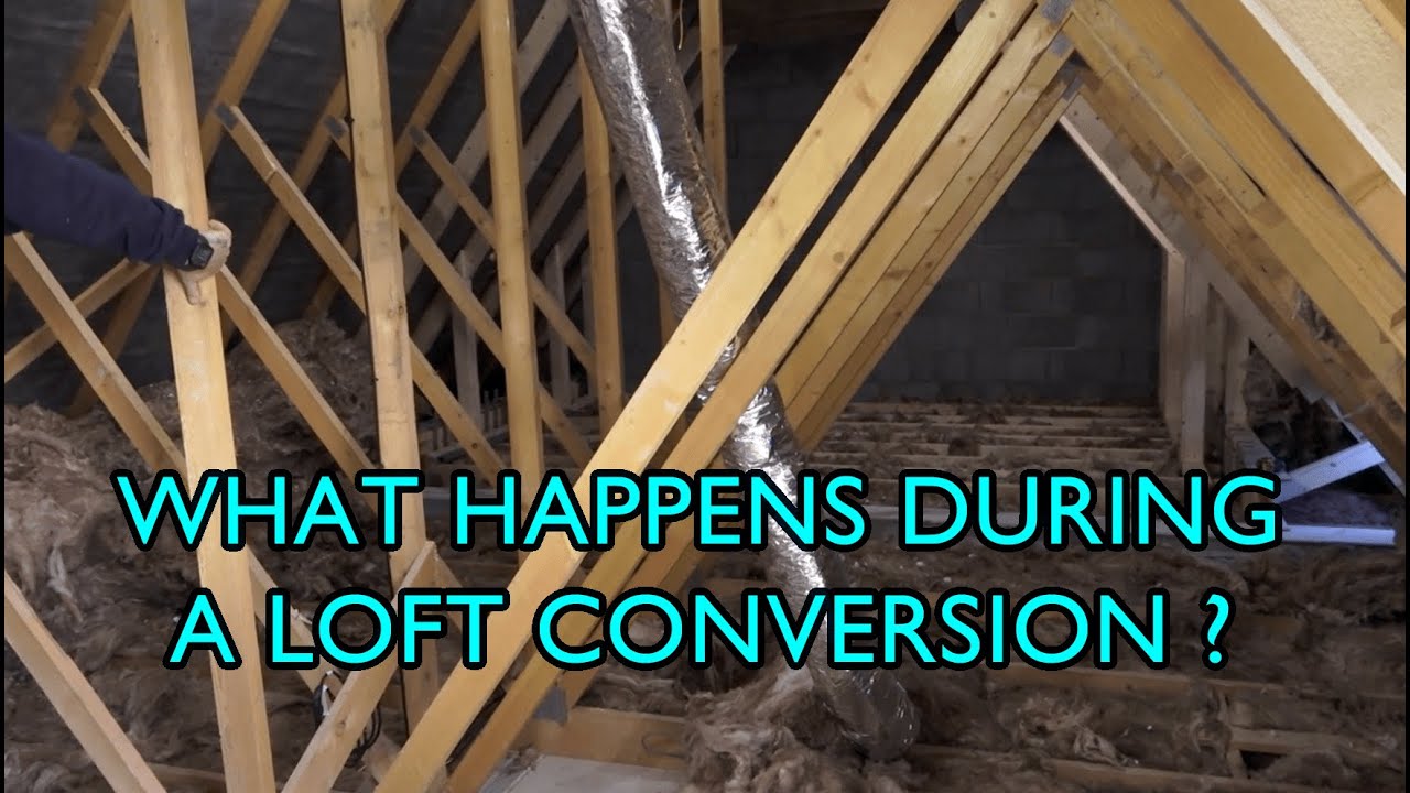 Opening Stages Of A Loft Conversion ! - YouTube